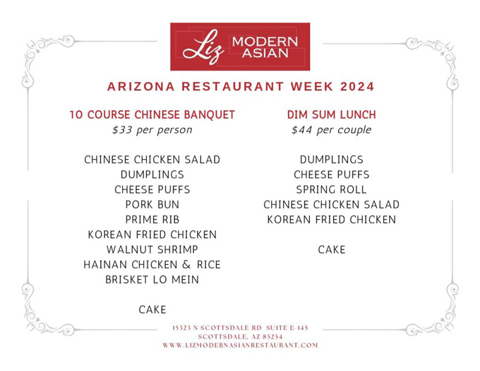 Arizona Restaurant Week 2024 May: Menus, Dates - Foodgressing