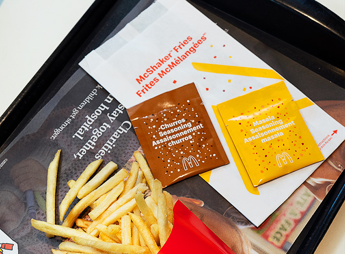 McDonald's McShaker Fries in Canada: Churros & Masala - Foodgressing