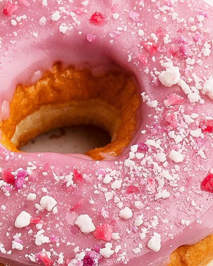 Tim Hortons Wildberry Cheesecake Filled Ring Dream Donut