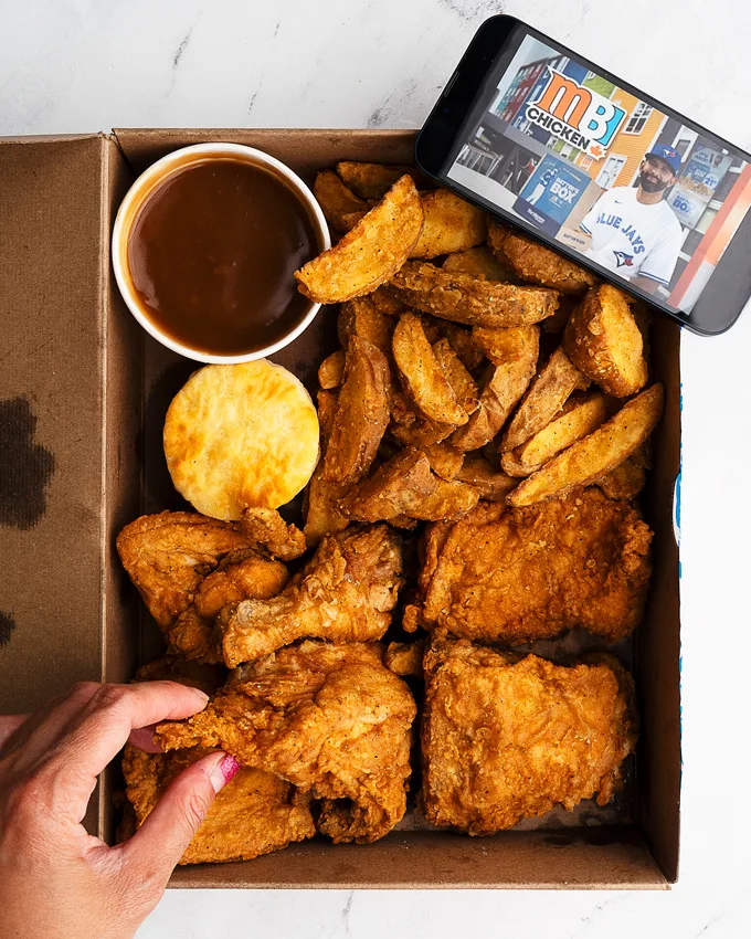 Mary Brown's Chicken Batter's Box meal *NEW* - Foodgressing