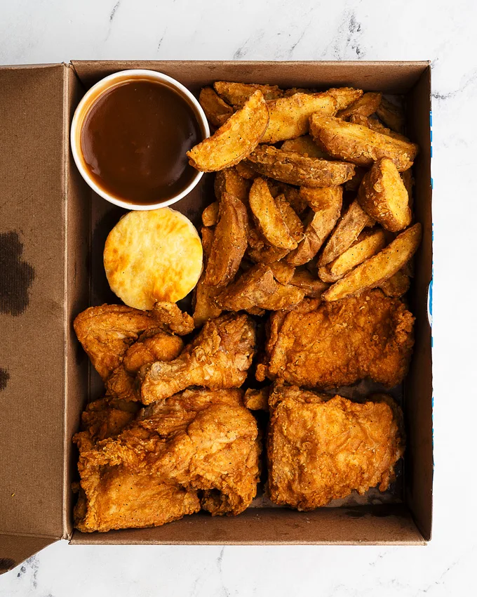 Mary Brown's Chicken Batter's Box meal *NEW* - Foodgressing