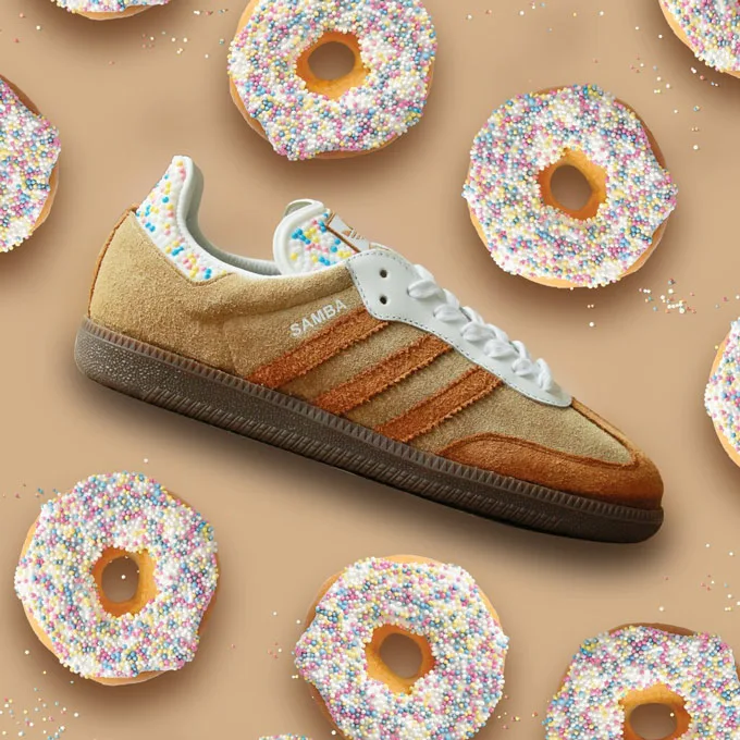 Tim Hortons + adidas team National Donut Day shoe collection - Foodgressing