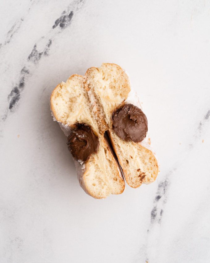Tim Hortons Dream Donut with Nutella - Foodgressing