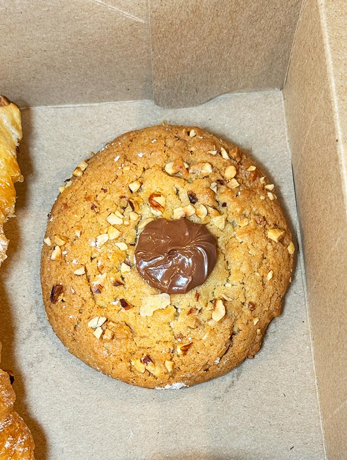 Tim Hortons Dream Cookie with Nutella - Foodgressing