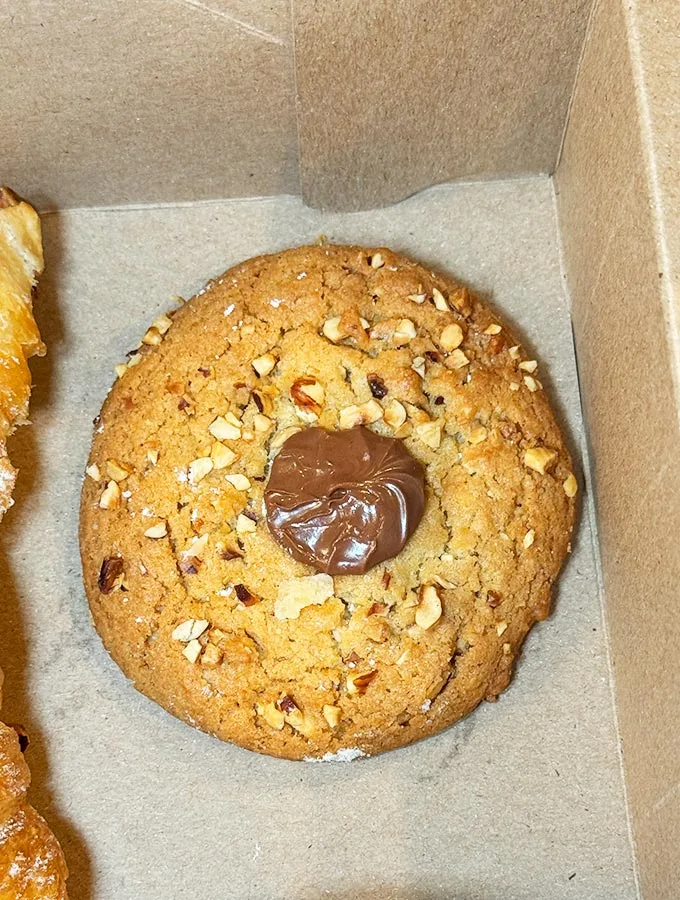 Tim Hortons Dream Cookie with Nutella - Foodgressing