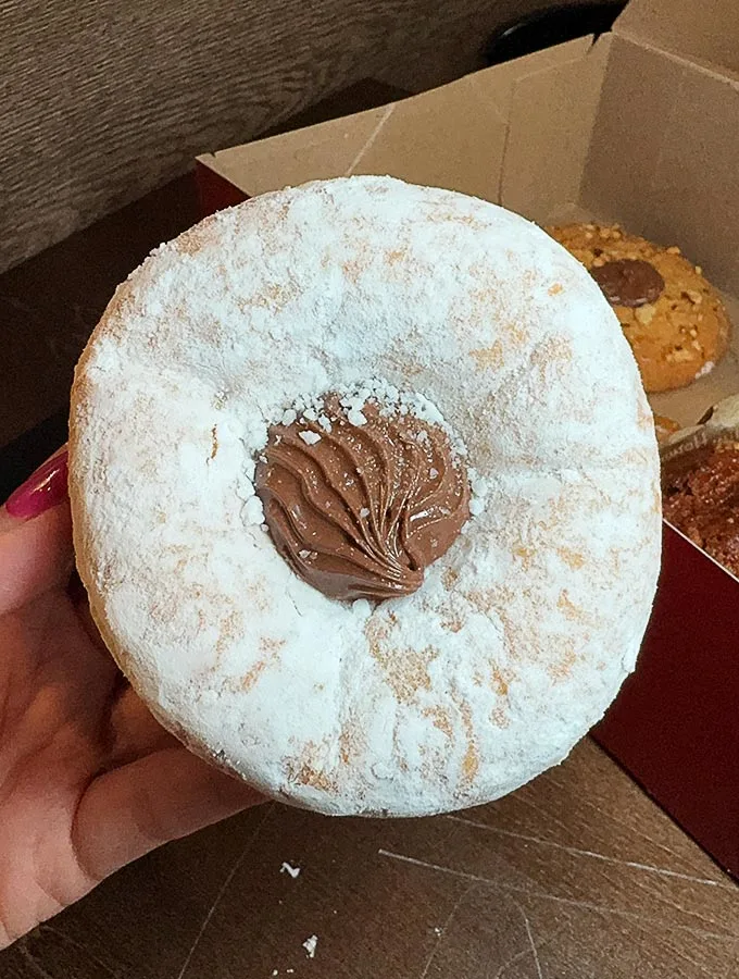 Tim Hortons Dream Donut with Nutella - Foodgressing
