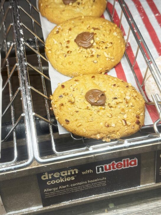 Tim Hortons Dream Cookie with Nutella - Foodgressing