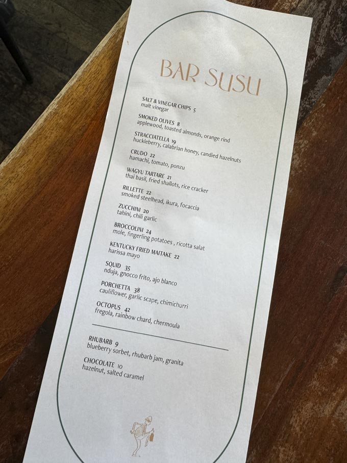 Bar Susu Vancouver: Natural Wine Bar with Eclectic Small Plates ...