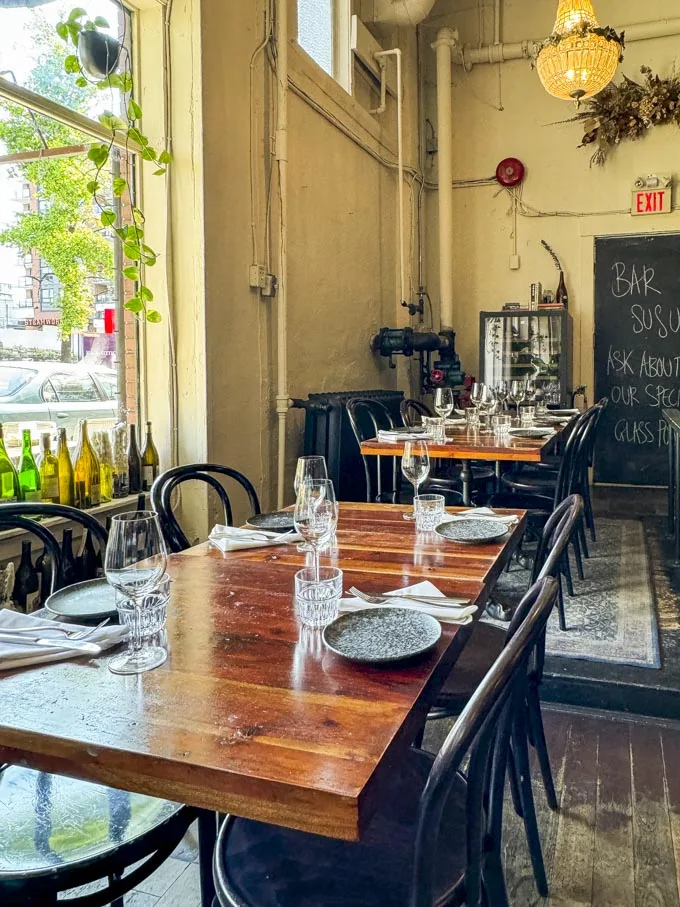 Bar Susu Vancouver: Natural Wine Bar with Eclectic Small Plates ...