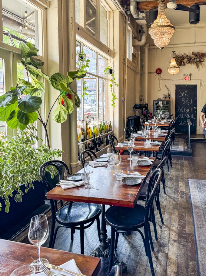 Bar Susu Vancouver: Natural Wine Bar with Eclectic Small Plates ...