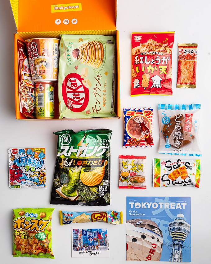 Tokyo Treat: Osaka Snackathon - Foodgressing