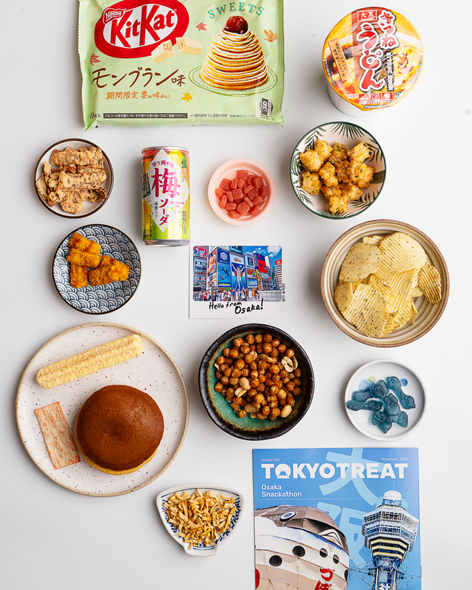 Tokyo Treat: Osaka Snackathon - Foodgressing