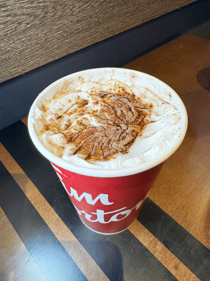 Tim Hortons Baileys Flavoured Non Alcoholic Menu Items Returns