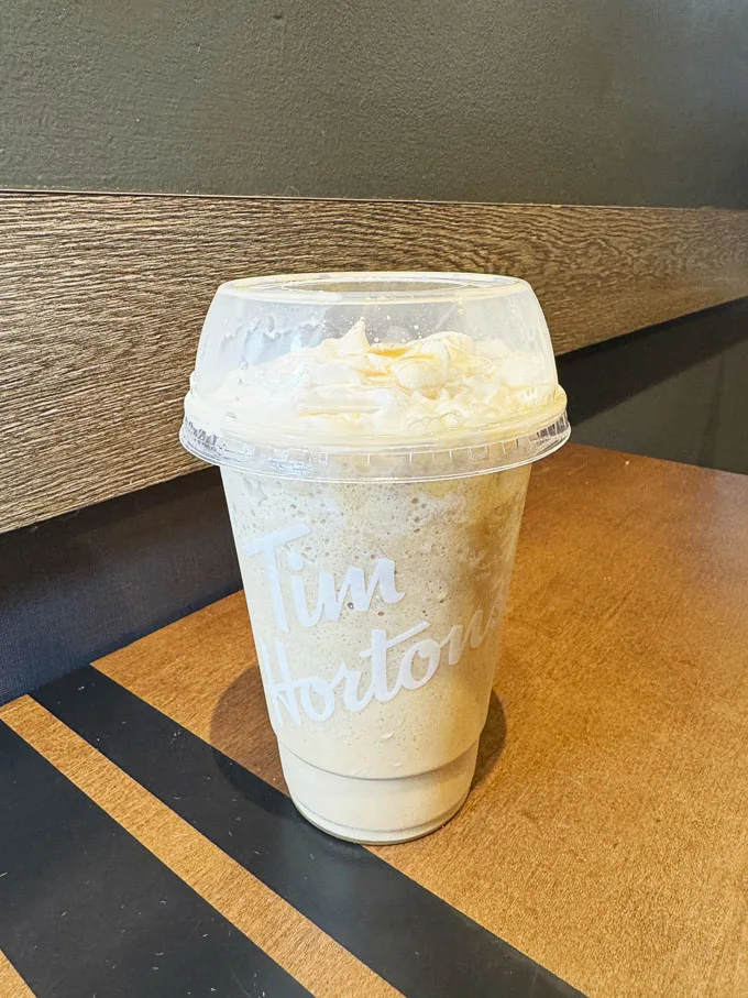 Tim Hortons Baileys Iced Capp: Price, Calories, Review - Foodgressing
