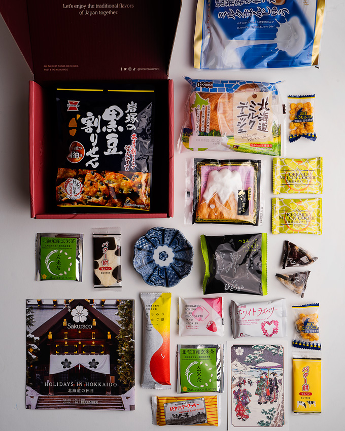 Holidays in Hokkaido SakuraCo Box - Foodgressing