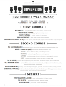 Metropolitan Washington Restaurant Week Winter 2025: Menus, Dates