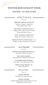 NYC Restaurant Week Winter 2025: Menus, Dates - Foodgressing