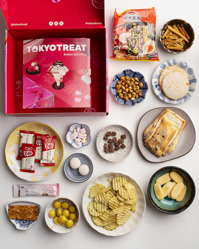 Tokyo Treat Sweet Valentine Box February 2025 - Foodgressing
