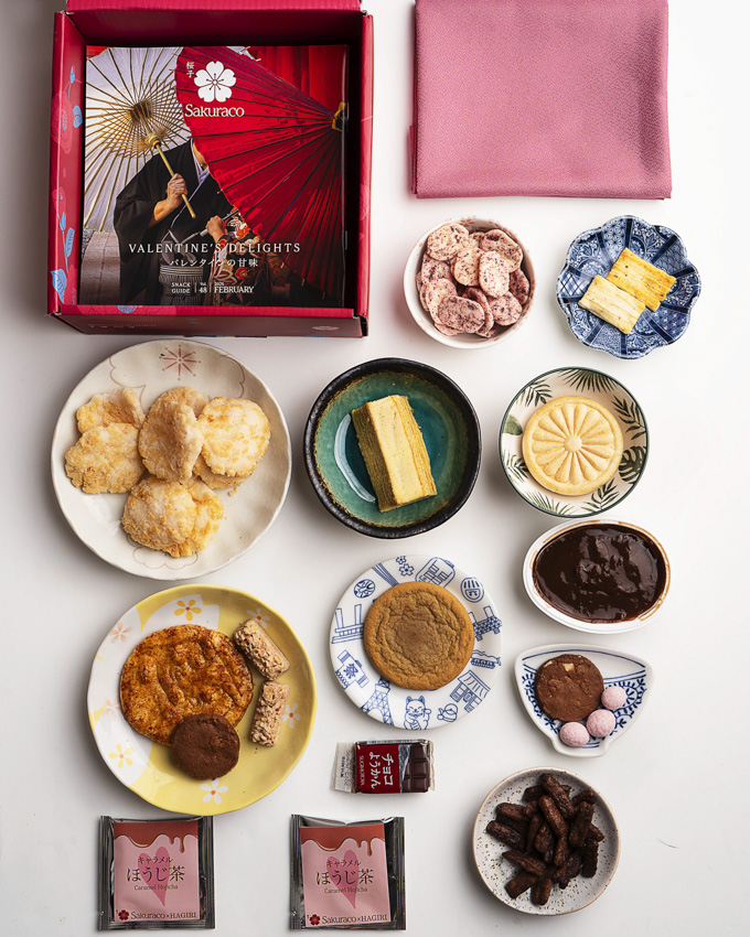 Valentine's Delights Sakuraco Subscription Box - Foodgressing
