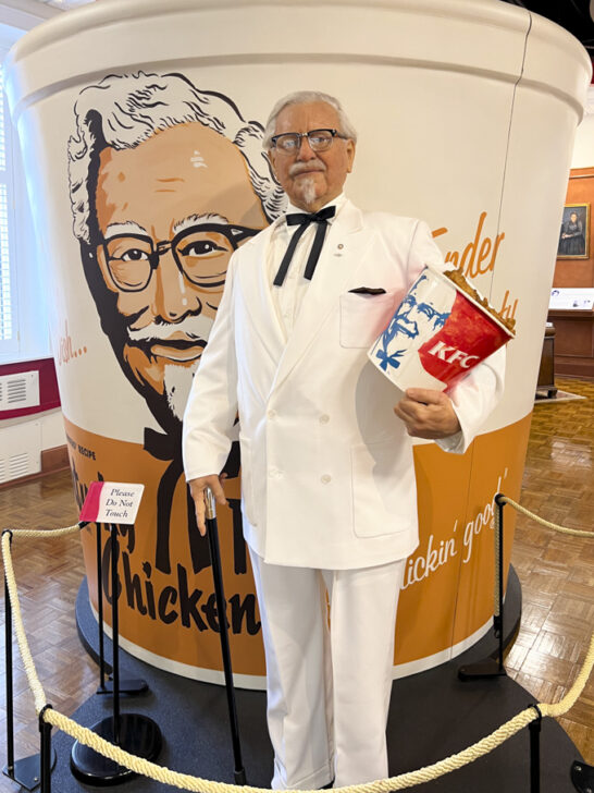 Visiting the Colonel Sanders Museum at KFC Headquarters - Foodgressing