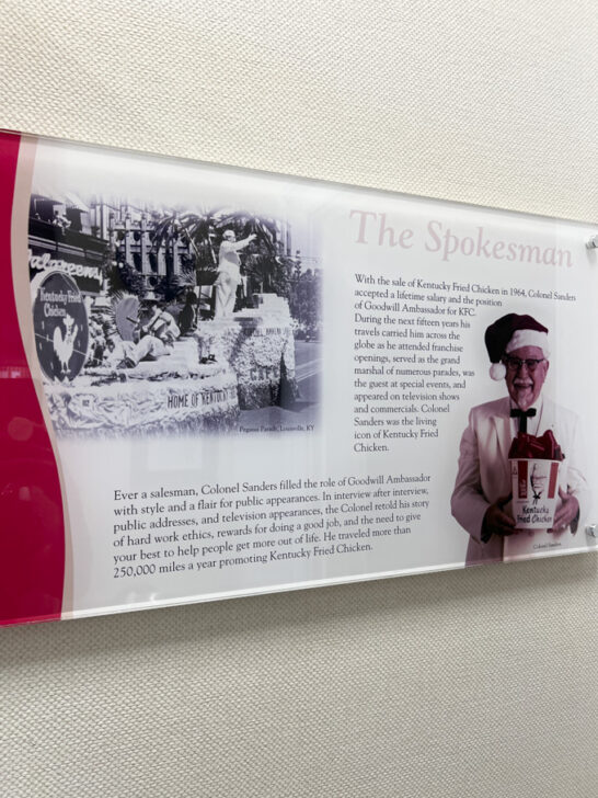 Visiting the Colonel Sanders Museum at KFC Headquarters - Foodgressing