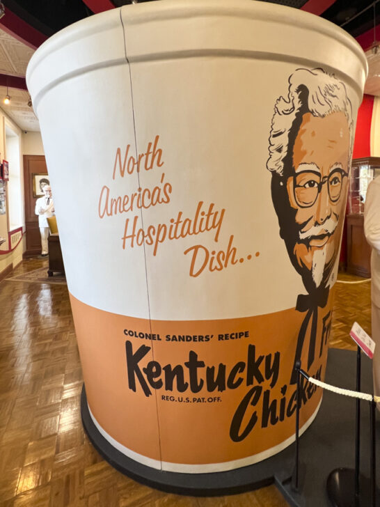 Visiting the Colonel Sanders Museum at KFC Headquarters - Foodgressing