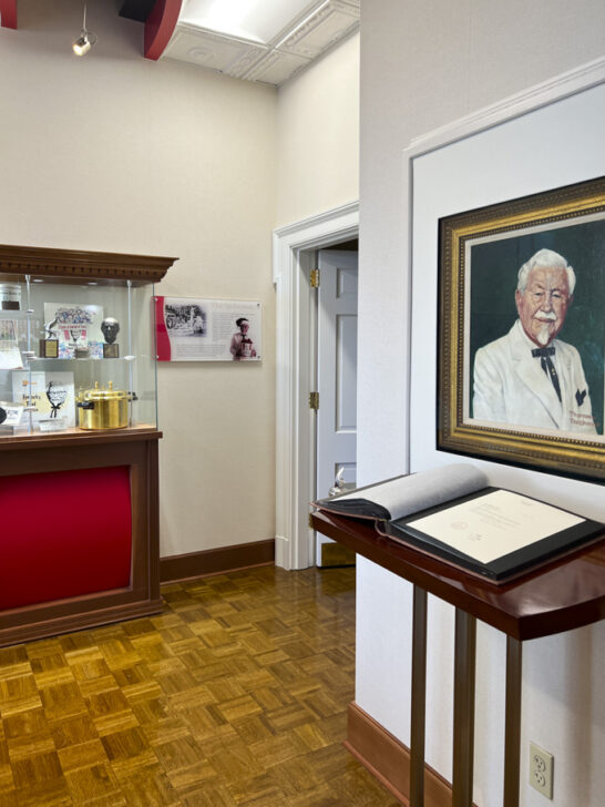 Visiting the Colonel Sanders Museum at KFC Headquarters - Foodgressing