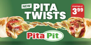 Pita Pit Introduces Pita Twists for a Limited Time - Foodgressing
