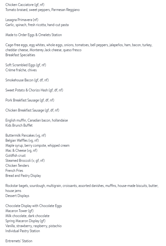 Easter Brunch Austin 2025, Lunch, Dinner, Events