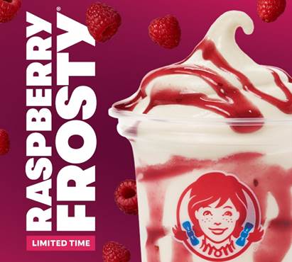 Raspberry Frosty Arrives at Wendy’s Canada on April 7 - Foodgressing