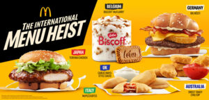 International Menu Heist Launches at McDonald’s Canada - Foodgressing