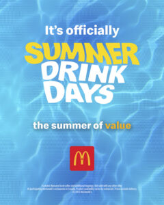 Summer Drink and Treat Days Return to McDonald’s Canada - Foodgressing