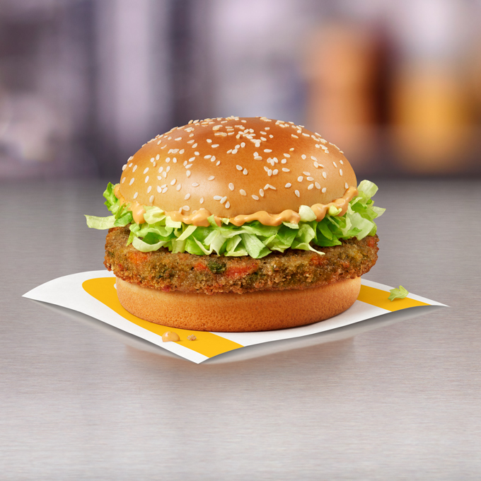 McDonald’s Canada Launches McVeggie Sandwich - Foodgressing