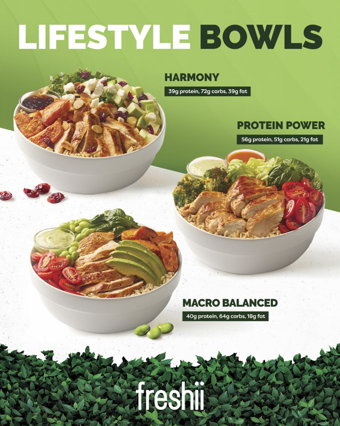 Freshii Launches Protein Lifestyle Bowls for Canadians - Foodgressing