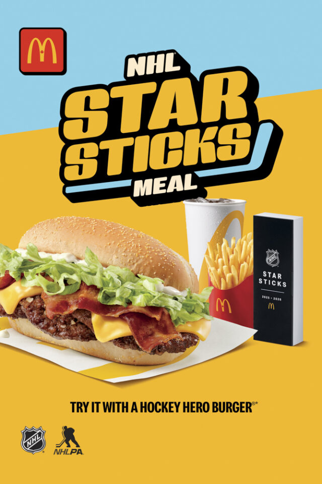 McDonald’s Canada Launches NHL Star Sticks Meal - Foodgressing